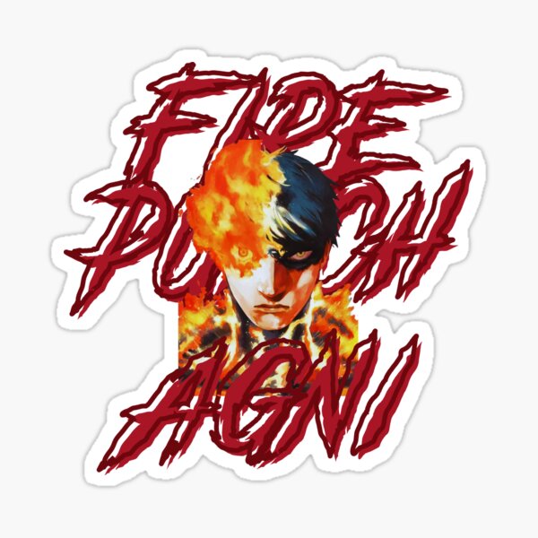 "Fire punch by Tatsuki Fujimoto" Sticker by KyleNesas | Redbubble
