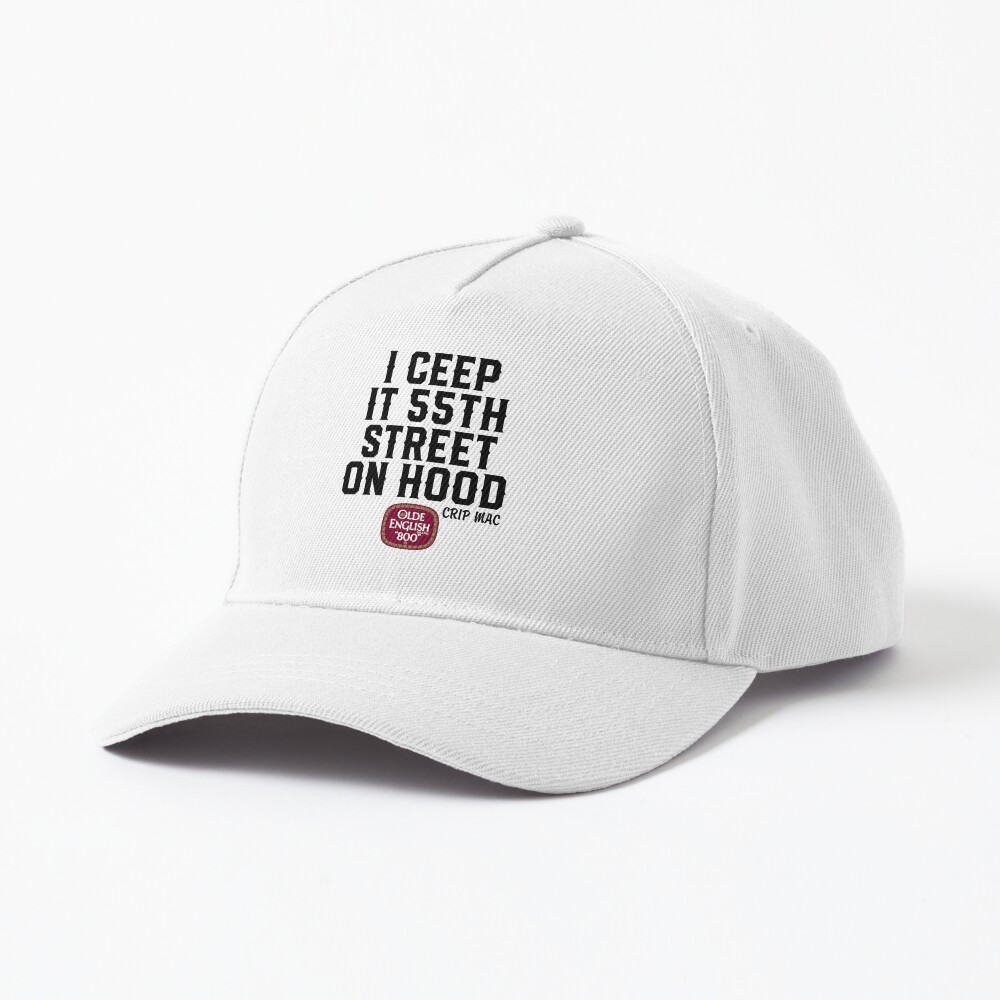 "Crip Mac I Ceep It 55th Street" Cap for Sale by 89129graphics | Redbubble