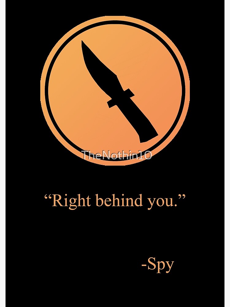 "TF2 Spy Emblem" Poster for Sale by TheNothin10 | Redbubble
