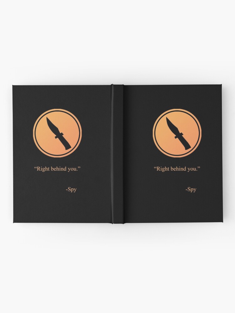 "TF2 Spy Emblem" Hardcover Journal for Sale by TheNothin10 | Redbubble