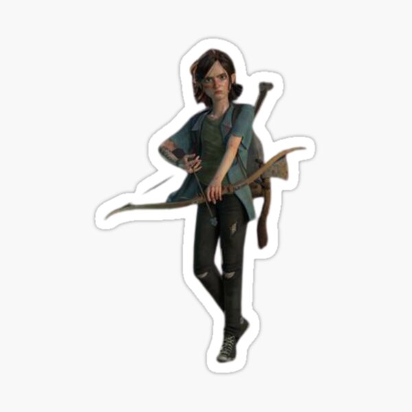"Ellie Hunting - The Last Of Us 2 Art Design" Sticker for Sale by ...