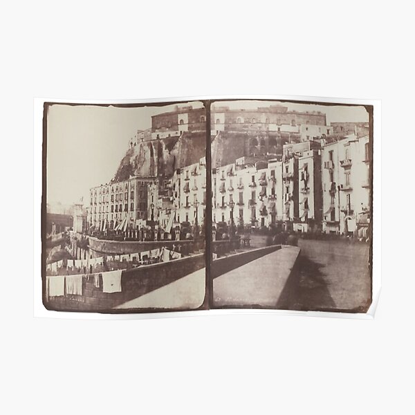 "Santa Lucia Naples 1845 (Photographic Grand Tour by Calvert Richard ...