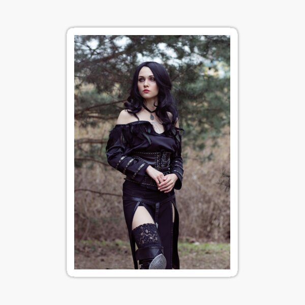 "Yennefer of Vengerberg The Witcher 3" Sticker by AnnetteCosplay ...