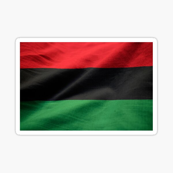 "Pan-African Flag" Sticker by ibrahim104 | Redbubble