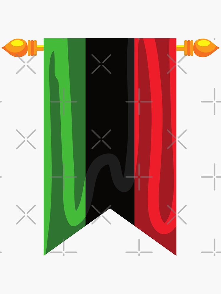 " Pan-African Flag" Sticker for Sale by ibrahim104 | Redbubble