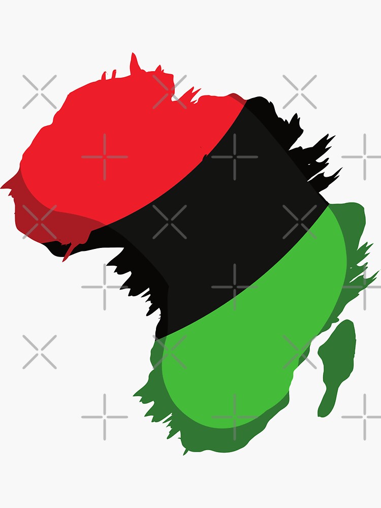 " Pan-African Flag" Sticker by ibrahim104 | Redbubble