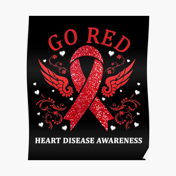 "Go Red For Heart Disease Awareness In February Health Heart Month ...