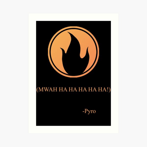 "TF2 Pyro Emblem" Art Print for Sale by TheNothin10 | Redbubble