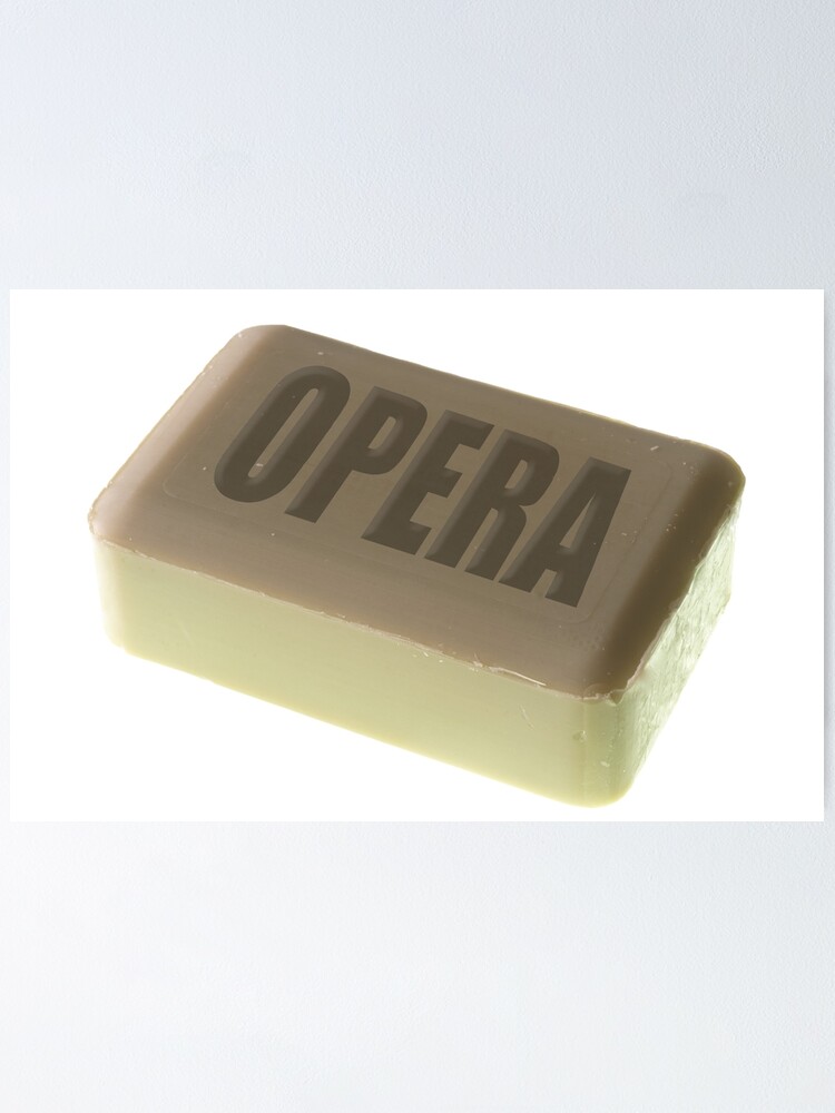 "Soap opera" Poster for Sale by funkyworm | Redbubble