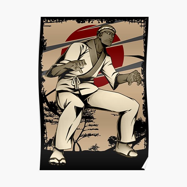 "Simon Brezhnev Durarara DRRR Retro Landscape Design" Poster by Raiden ...