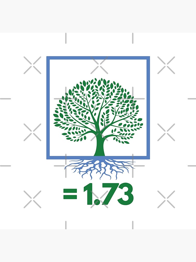 "Funny Math Jokes: Square Root of Tree " Poster for Sale by ...