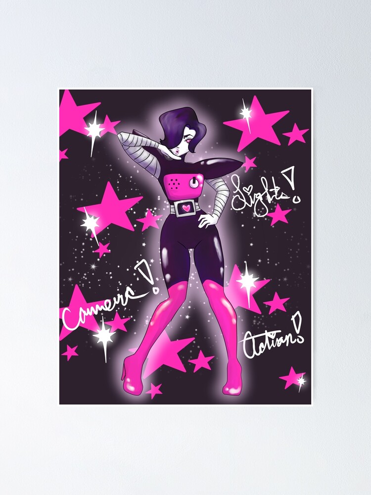 "Mettaton" Poster by redgothicrose | Redbubble