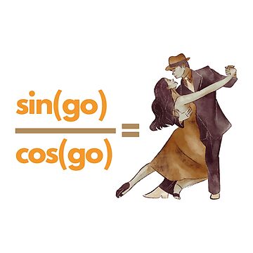 "Funny Math Joke: Sine Cosine Tangent" Poster for Sale by mschubbybunny ...