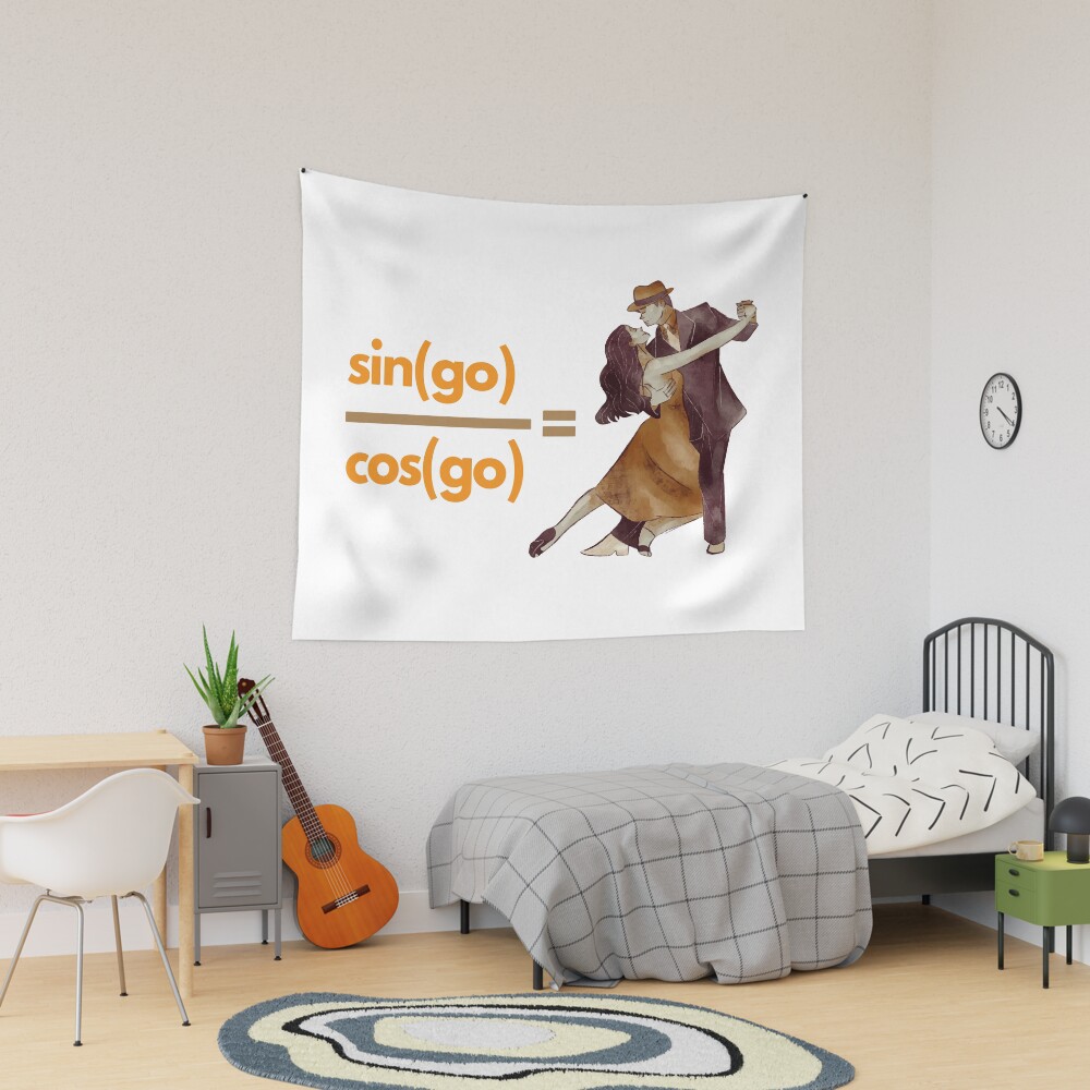 "Funny Math Joke: Sine Cosine Tangent" Poster for Sale by mschubbybunny ...