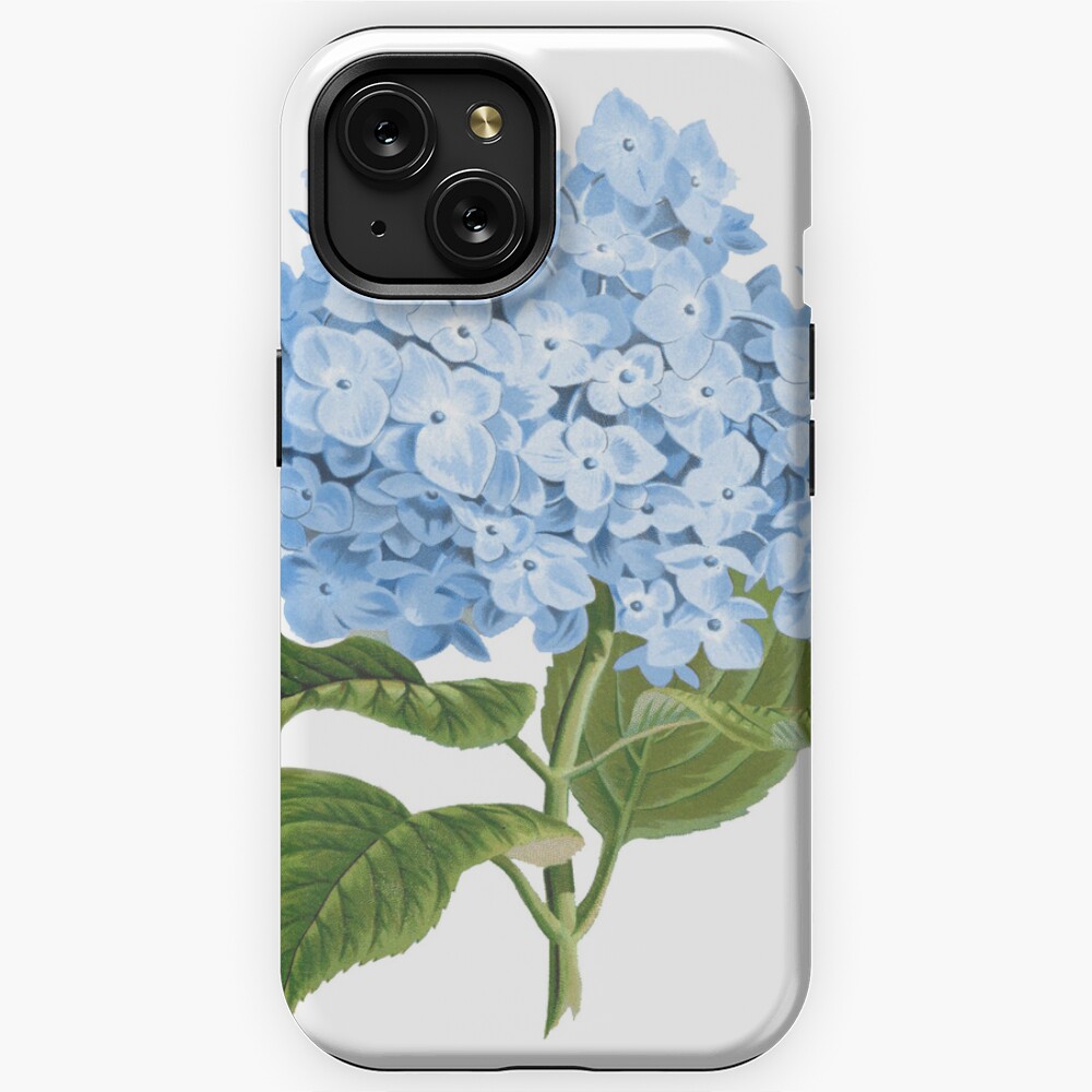 "Hydrangea Flower In Blue" Sticker for Sale by Adidit | Redbubble