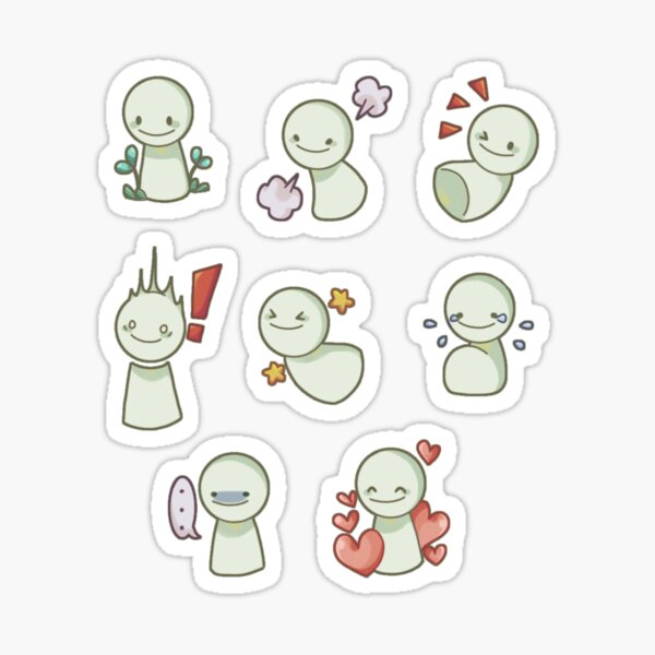 "Dream blob Dream SMP" Sticker for Sale by Spasleon | Redbubble