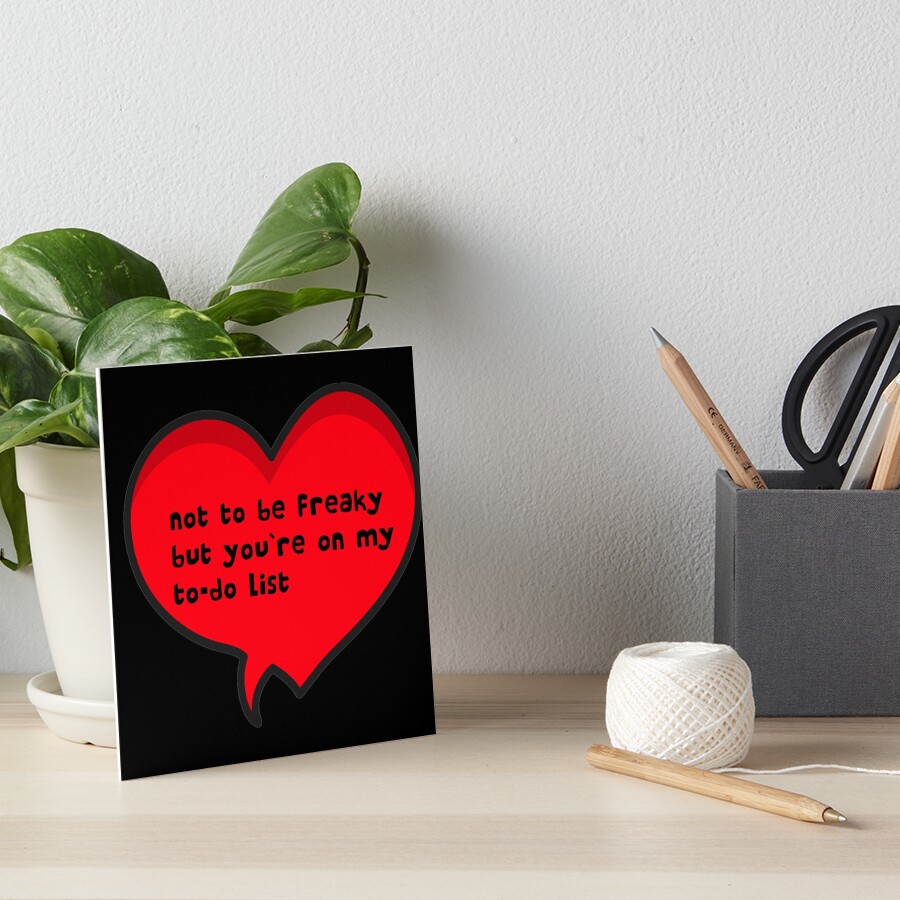 "Freaky Snap Stickers "Not To Be Freaky But You`re On My To-Do List ...