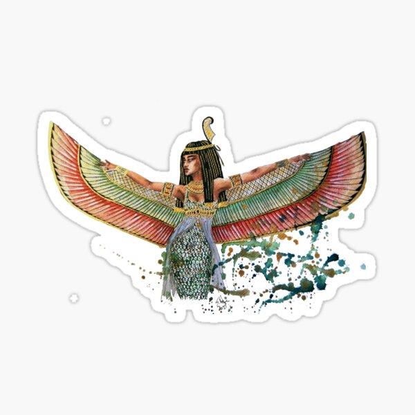 "Dancer of Isis" Sticker by Hlblng | Redbubble
