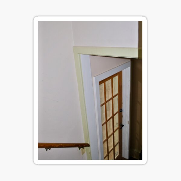 "EVERYDAY ABSTRACT (Entrance)" Sticker for Sale by bgoddard | Redbubble