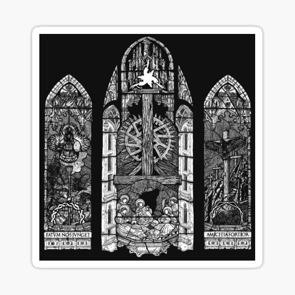 "amenra logo" Sticker by vlackmannne | Redbubble