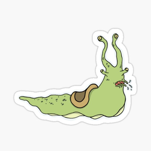 "Slug horse" Sticker by ugnesiauciune | Redbubble
