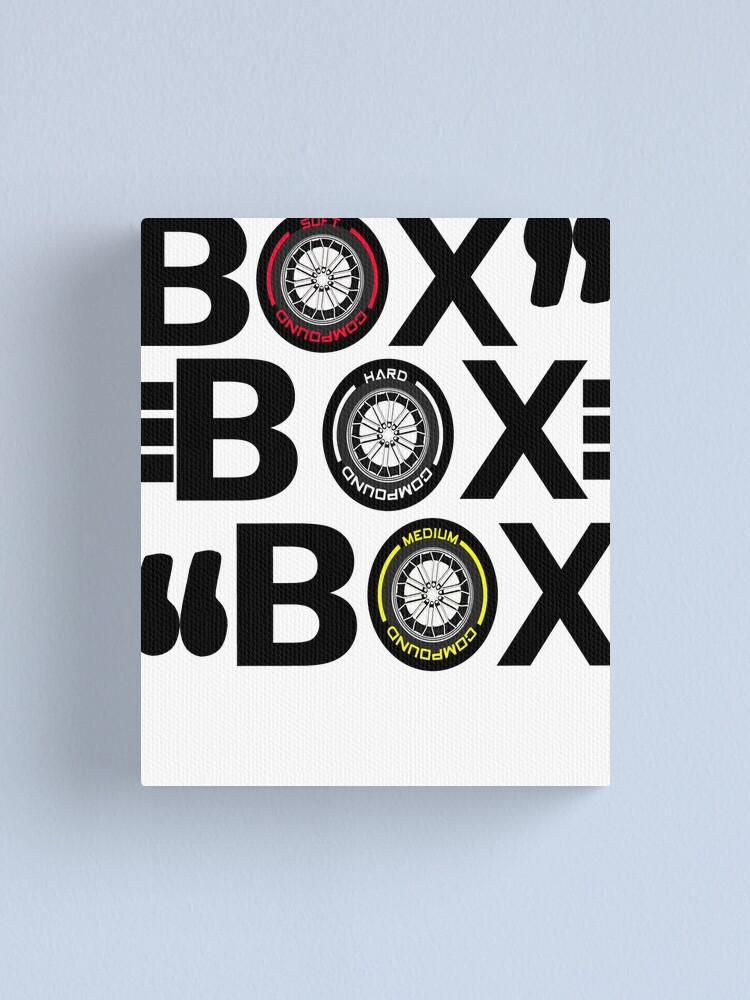 " Box Box Box F1 Tyre Compound V2 Design Formula Racing Car Box Box Box ...