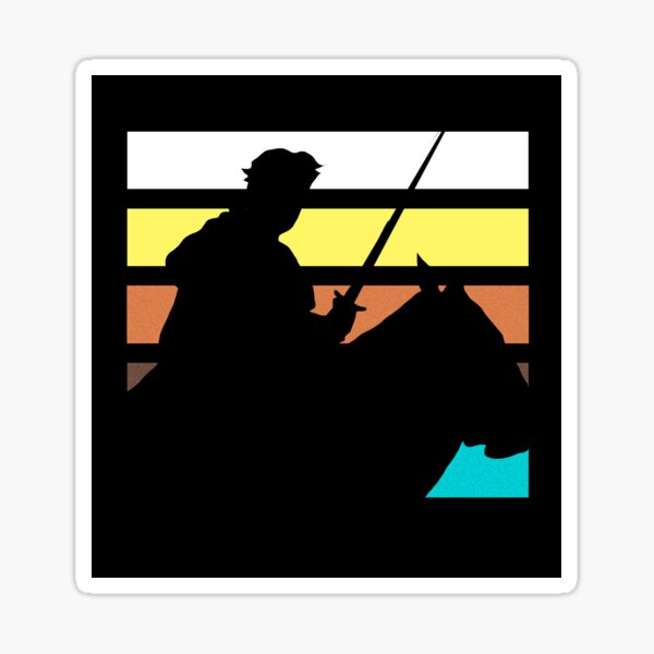 "Warrior retro" Sticker by GriffinRey | Redbubble