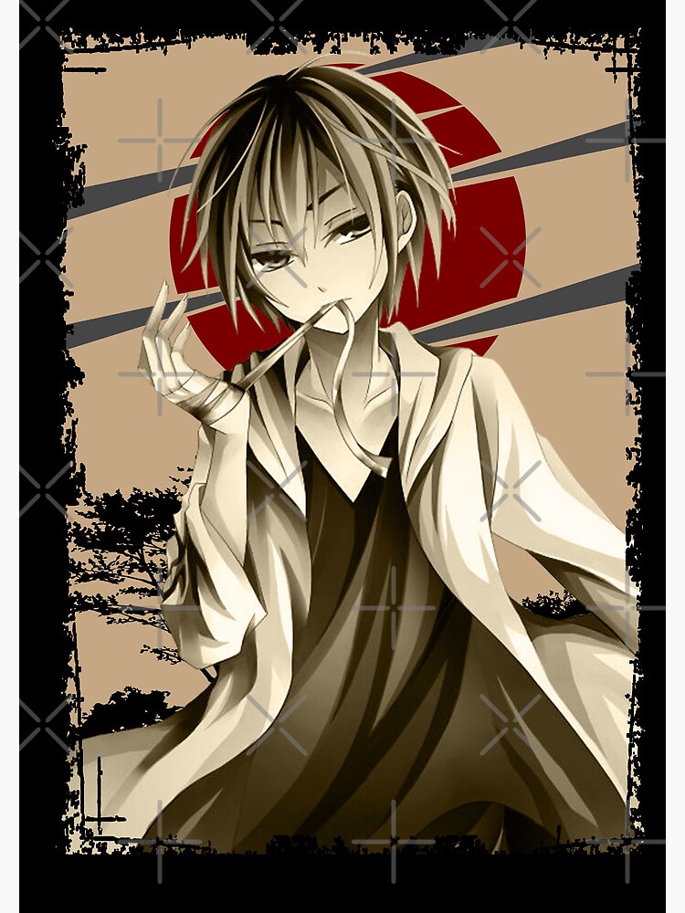 "Aoba Kuronuma Durarara DRRR Retro Landscape Design" Spiral Notebook by ...