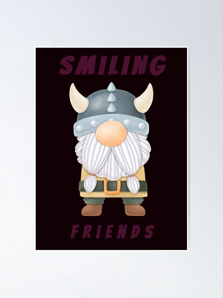 "Smiling Friends Gleb" Poster for Sale by DigitalSantino | Redbubble