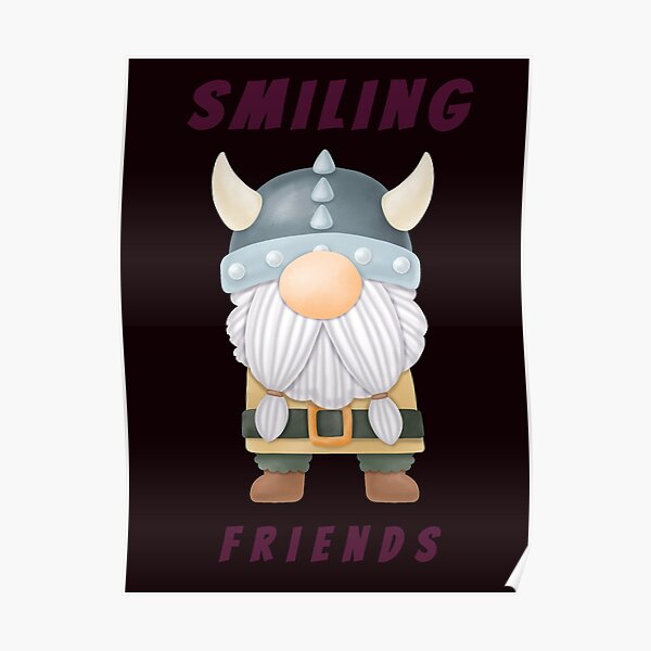 "Smiling Friends Gleb" Poster for Sale by DigitalSantino | Redbubble