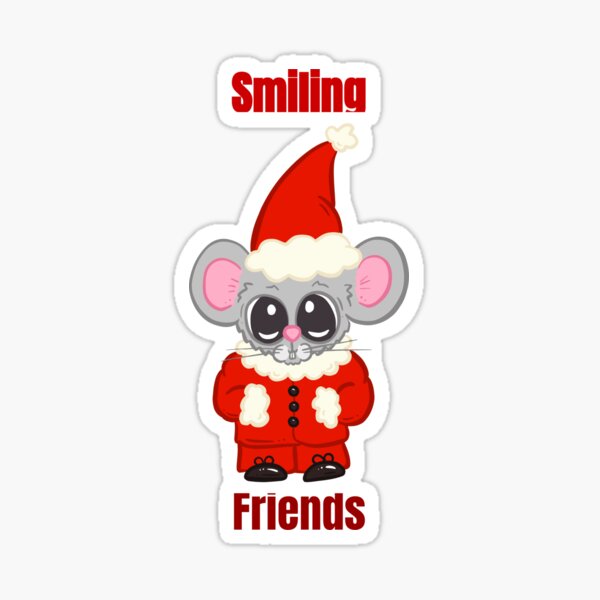 "Smiling Friends Gleb" Sticker by DigitalSantino | Redbubble