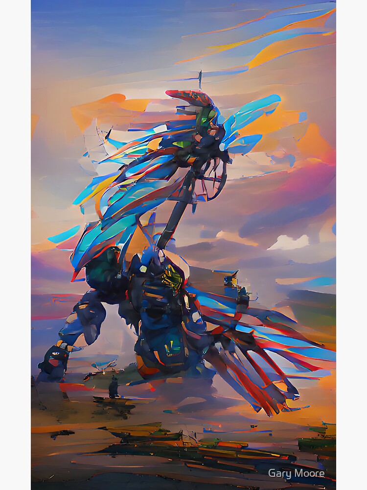 "Wind Mech 003" Sticker by TeesMi | Redbubble