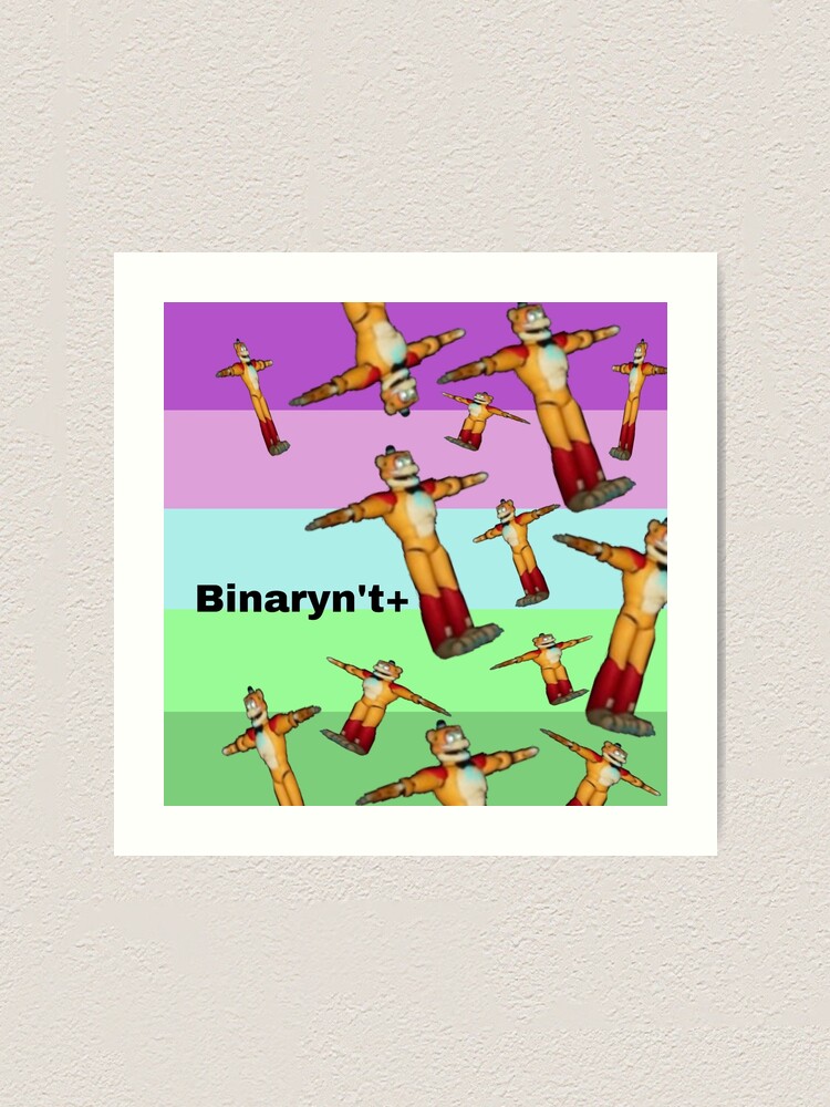 "Glamrock Freddy Fazbear Toric Pride Flag" Art Print by cjtheywitch ...