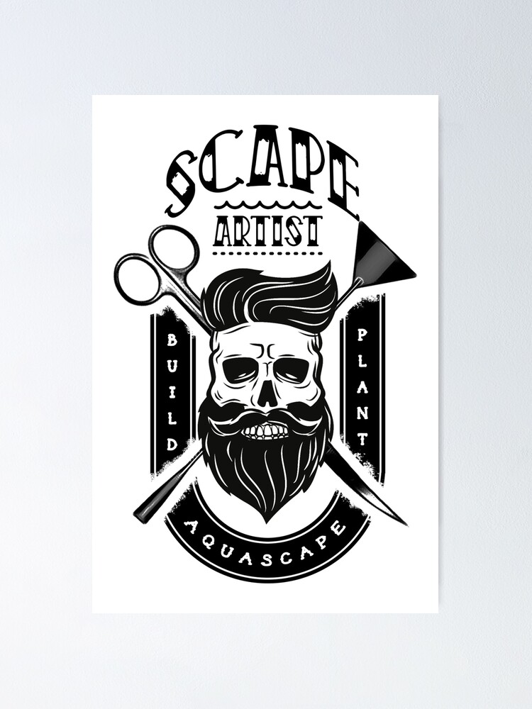 Póster «Aquascaper Retro Aquarium Fish Keeper y Aquascaping» de JRRTs ...