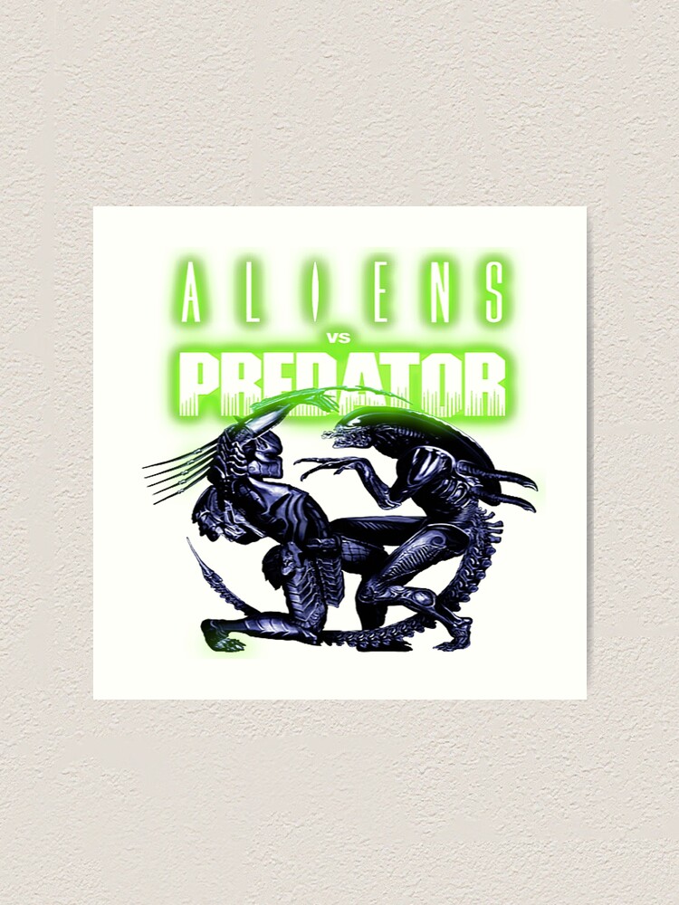 "Aliens versus Predator symbol logo movie " Art Print for Sale by ...