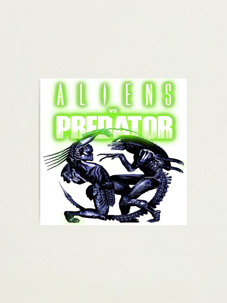 "Aliens versus Predator symbol logo movie " Photographic Print for Sale ...