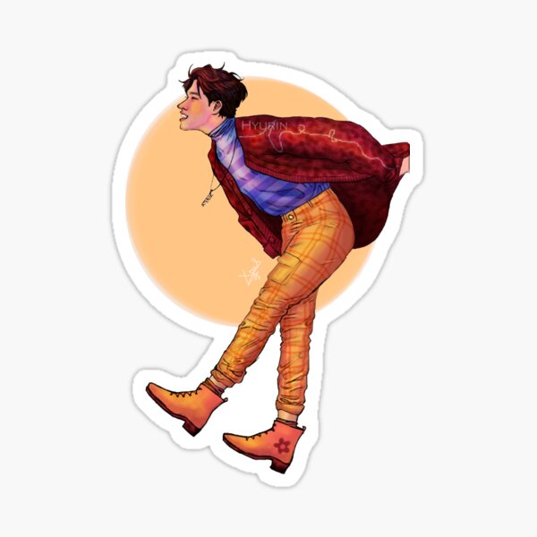 "Smiley Mingi" Sticker by Hyurin-nana | Redbubble