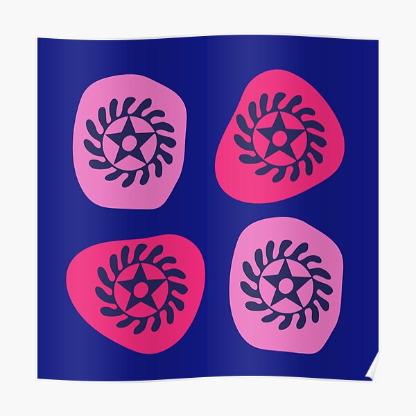 "Adinkra Symbol Transformation Boho Style" Poster for Sale by jodidazz ...