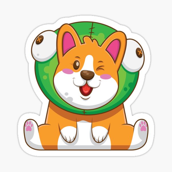 "Crazy dog" Sticker for Sale by 228design | Redbubble