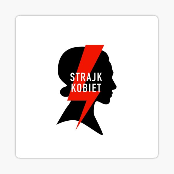 "Strajk Kobiet" Sticker for Sale by mayasocha | Redbubble