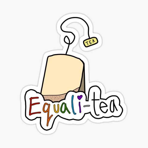 Equali Tea Sticker By Jemma Creations Redbubble