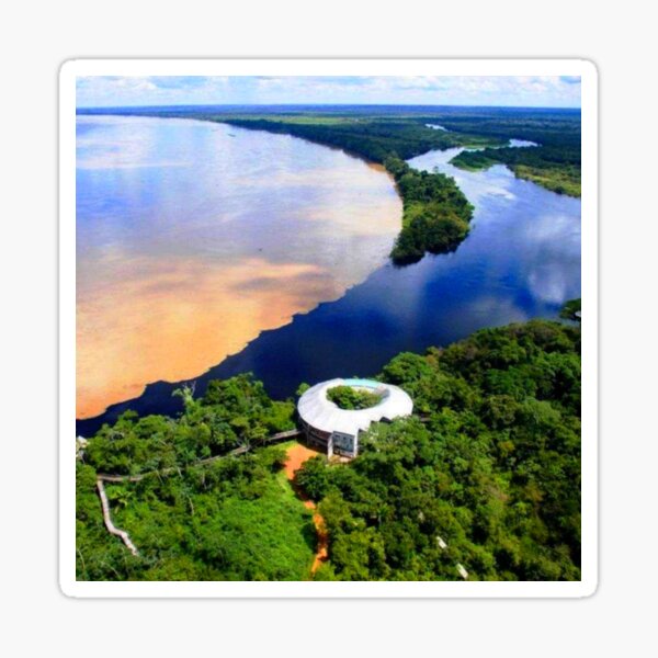 "Confluence of Rivers" Sticker for Sale by Indioshop | Redbubble