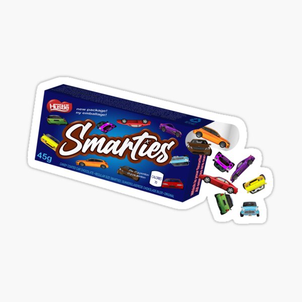 "Smartie's Car collection" Sticker by Maaarlle | Redbubble