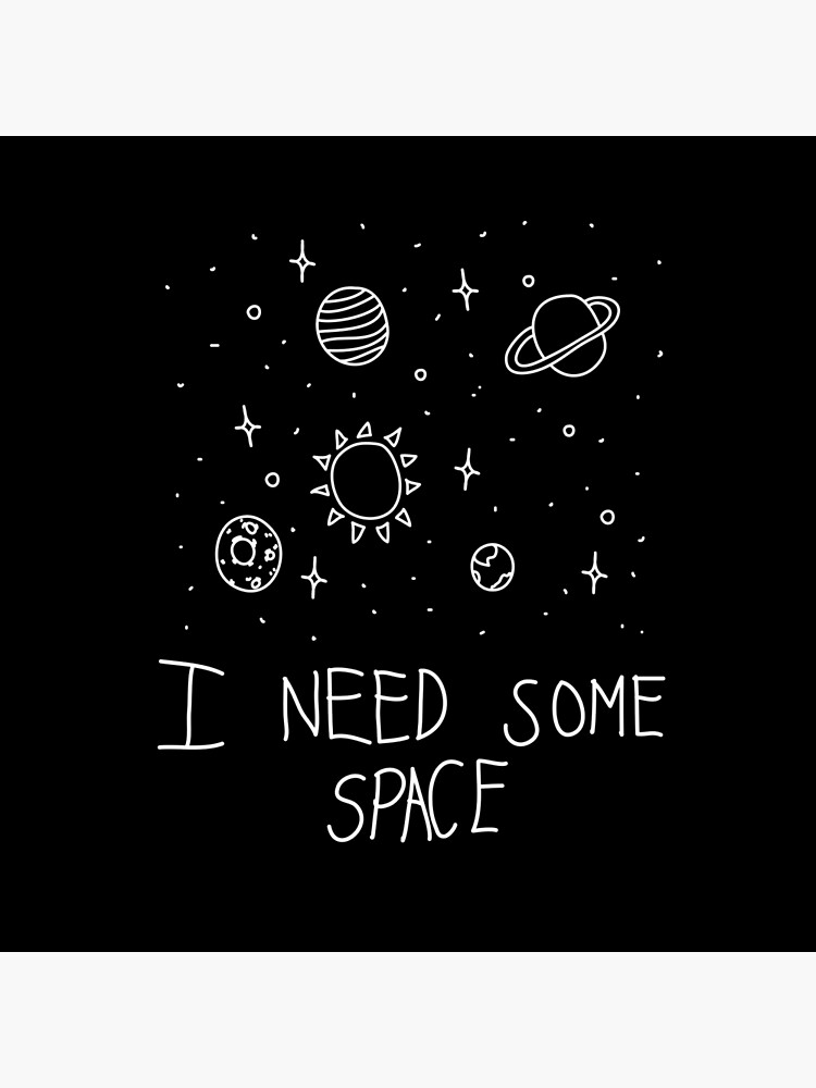 "I Need Some Space" Tote Bag for Sale by Rosanna Burrows | Redbubble