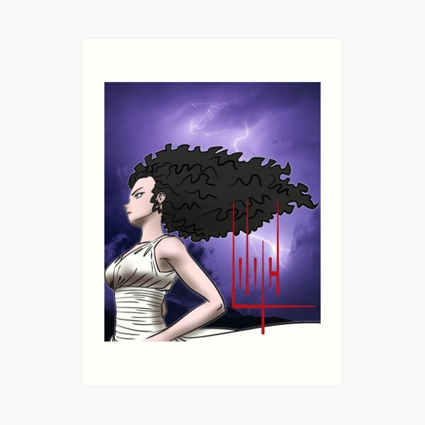"Lilith comic book anime character Lilith manga cover art " Art Print ...