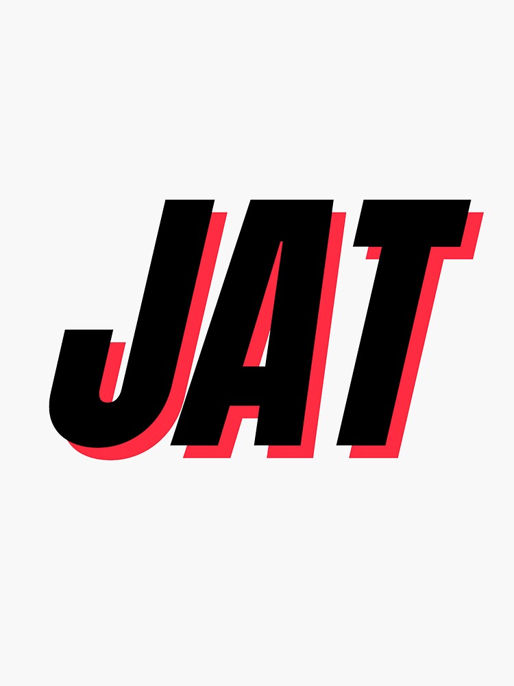 "JAT" Sticker for Sale by SharonIEstes | Redbubble