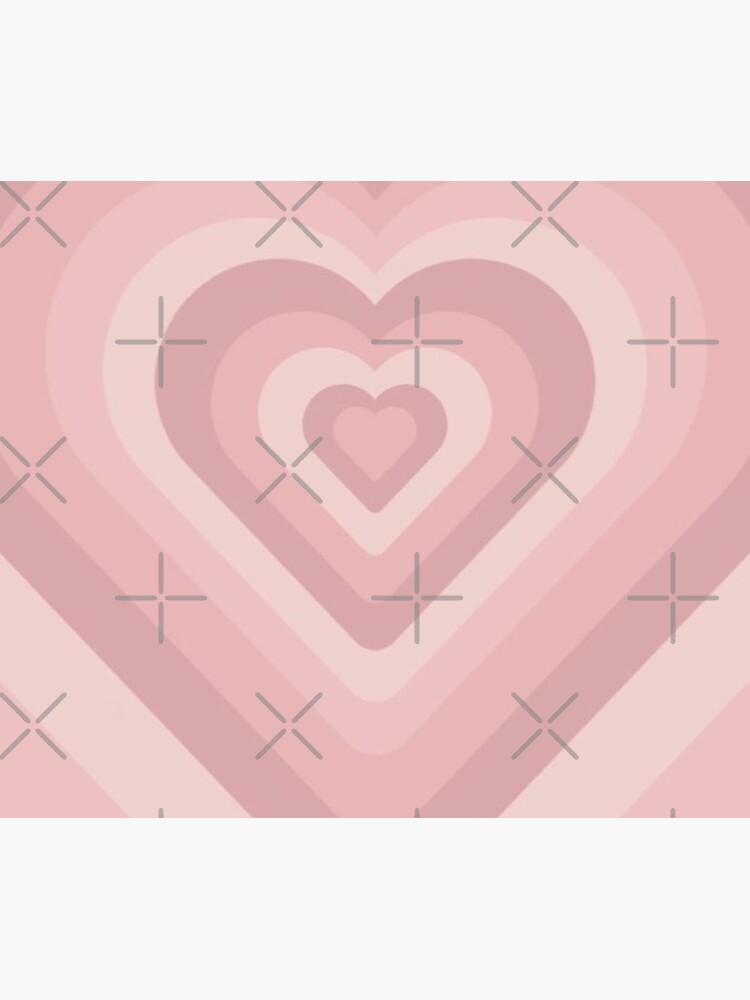 "Pink beating hearts" Sticker by ashli-d23 | Redbubble