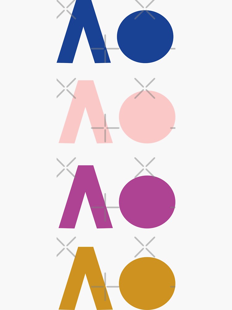 "AO 2022, Australian Open Tshirt, Australian Open Games AO" Sticker for ...