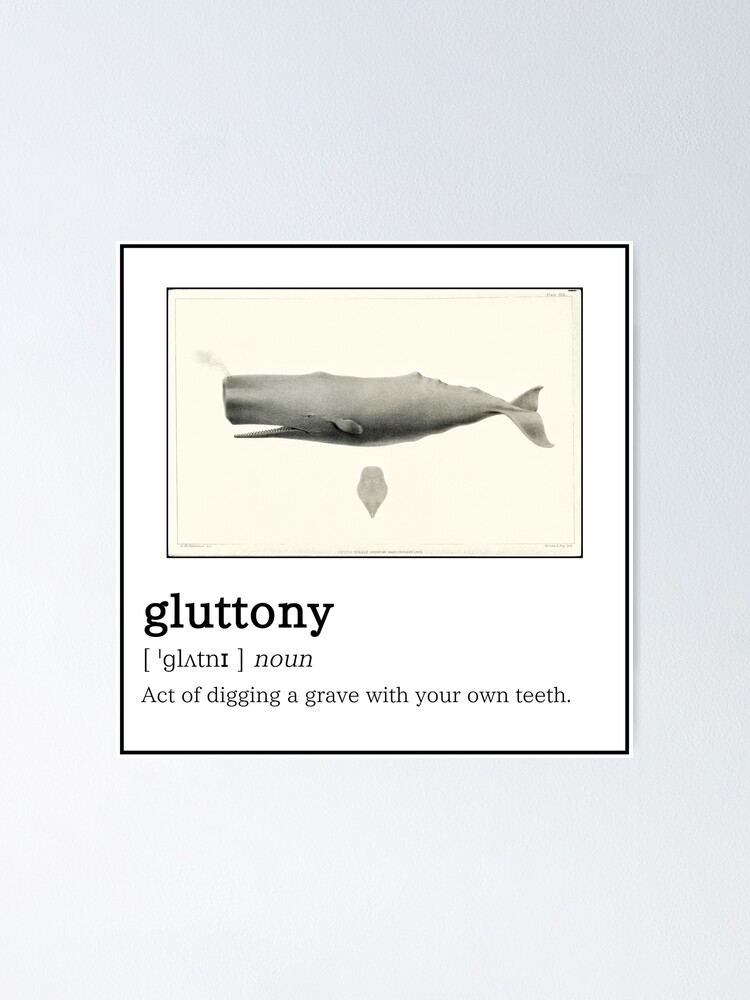 "Fine Art Dictionary - Gluttony(Charles Melville Scammon | Sperm whale ...