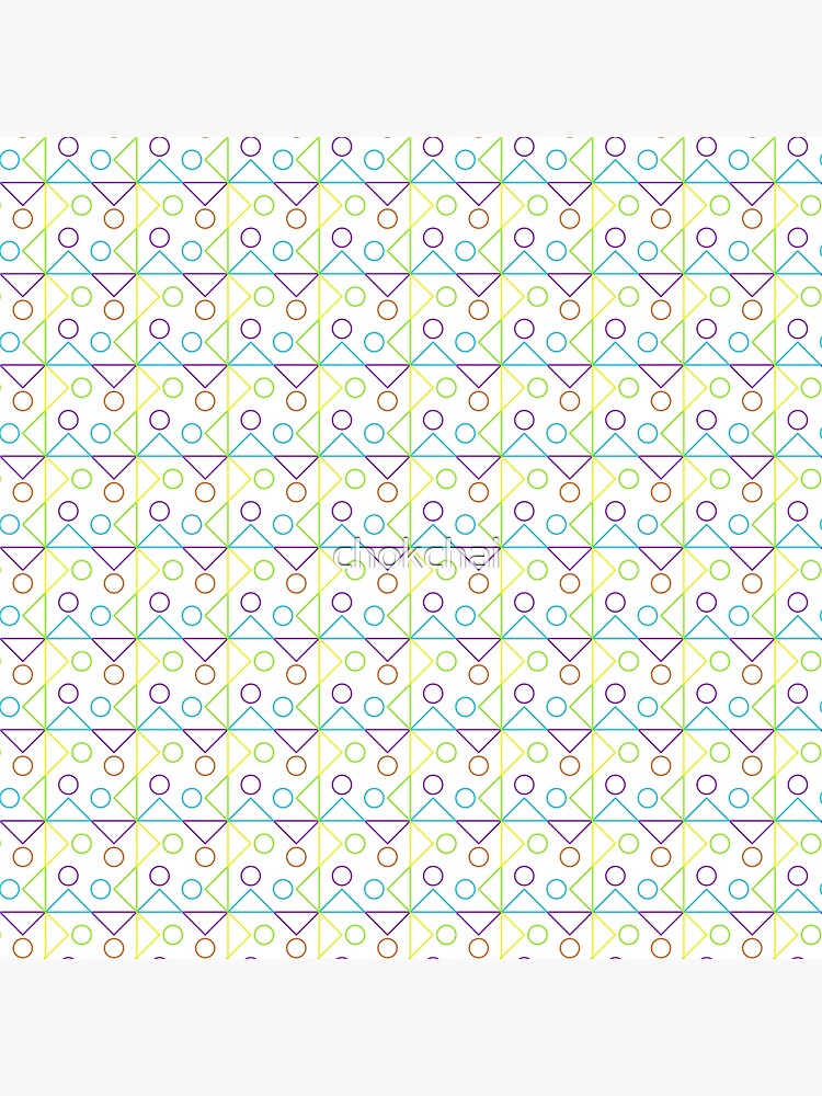 "Seamless colorful geometric pattern background. graphic design print ...